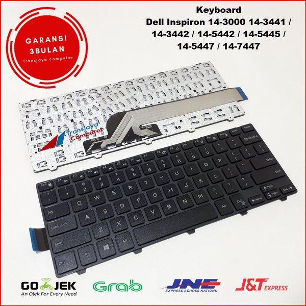 Dell Inspiron 14 - 3000, 14 - 3441, 14 - 3442, 14 - 5442 Keyboard ...
