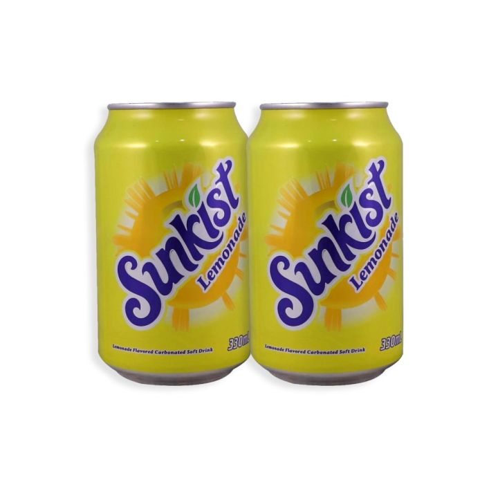 Sunkist Lemonade 330ml(Can)*2s | Shop.com.mm