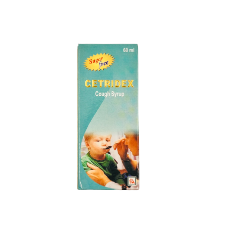 CETRIDEX Cough Syrup Sugar Free 60 ml | Shop.com.mm