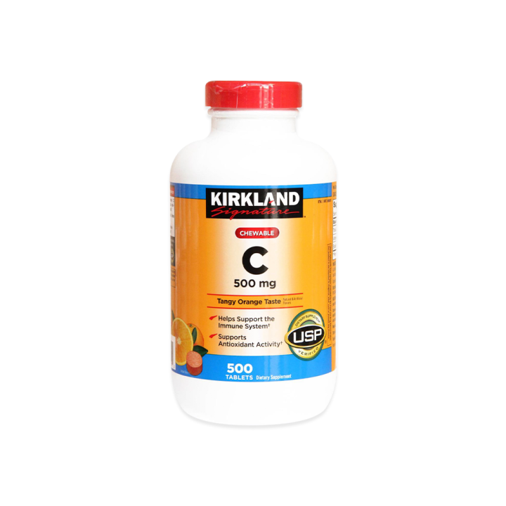 Kirkland Signature Vitamin C (500 mg) 500 Tablets | Shop.com.mm