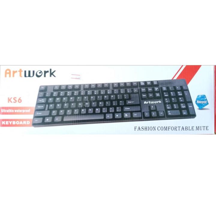 Artwork KS6 USB Keyboard | Shop.com.mm