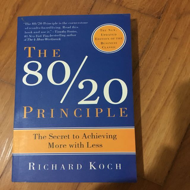 The 80/20 Principle - Richard Koch | Shop.com.mm