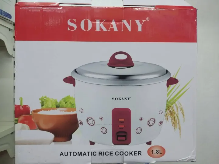 SOKANY Rice Cooker 1.8 Litre | Shop.com.mm