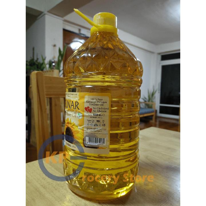 sunar Sunflower Oil (5 Liter) | Shop.com.mm