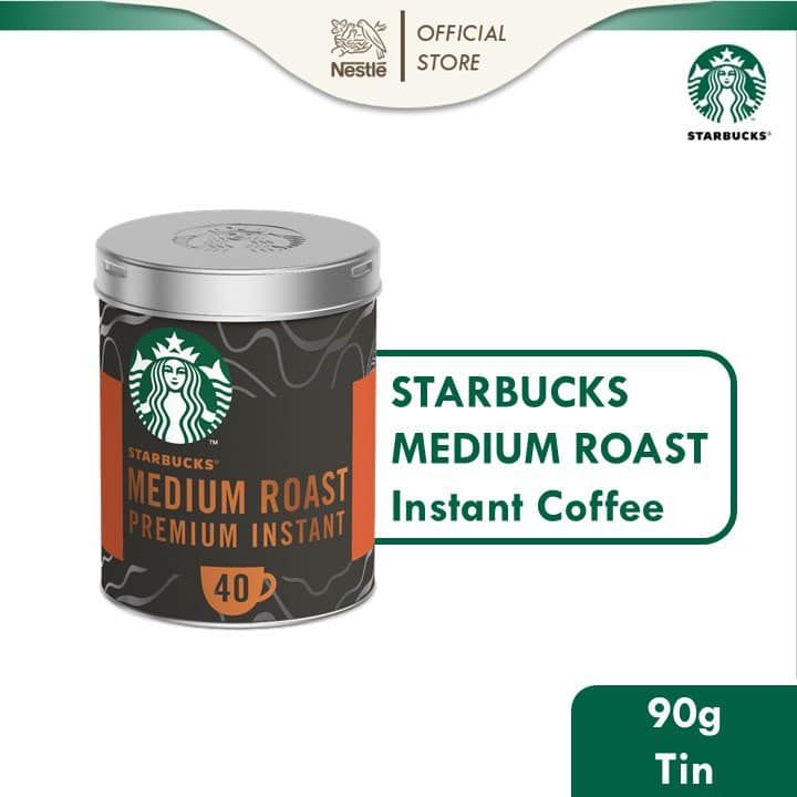 Original STARBUCKS® Medium Roast Premium Instant Coffee, 90g/Tin | Shop ...
