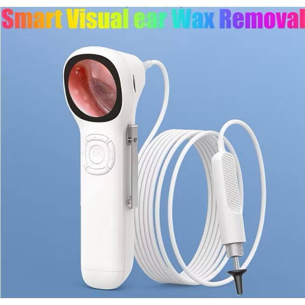 Waterproof Digital Otoscope With IPS Screen, 720p HD Smart Visual Ear ...