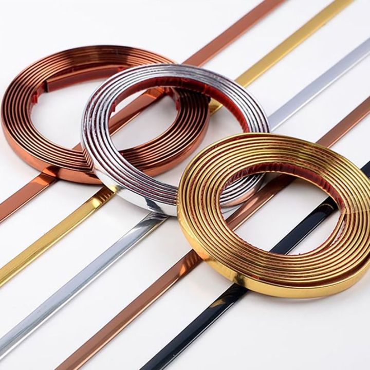 Home Decoration Self-adhesive Decoration Line PVC Waterproof Gold Tape ...