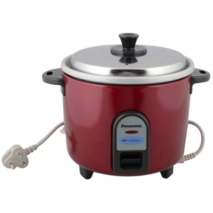 Panasonic 1.0 Litre Drum Rice Cooker SR-WA 10 (GE9) Burgundy | Daraz.com.np