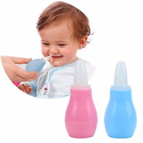 Silicone Baby Nasal Aspirator | Vacuum Nose Sucker for Instant Relief ...