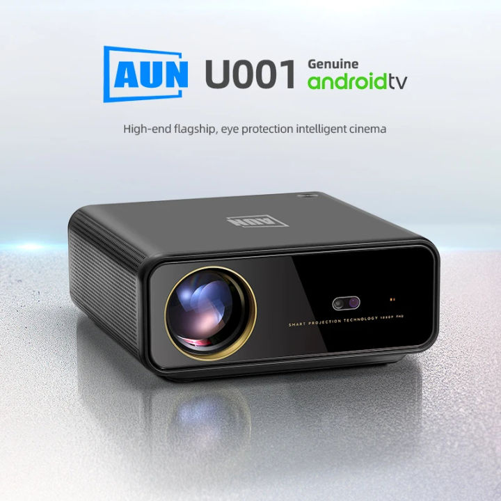 AUN U001 Smart Projector with Android 11, Full HD 1080P, 200-inch ...