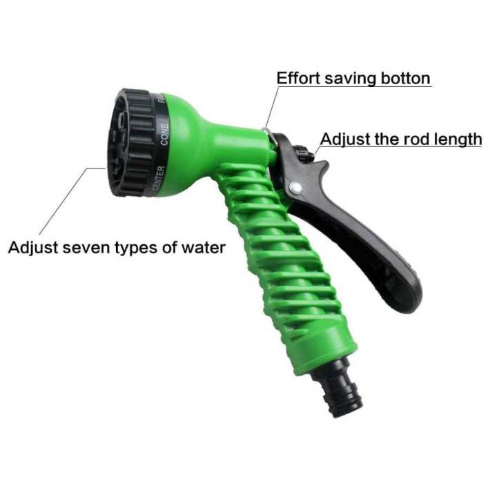 Green 8 Function Spray Nozzle Gun | Daraz.com.np