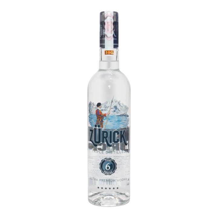Zurick Triple Distilled 6 times Filter Vodka 750ml | Daraz.com.np