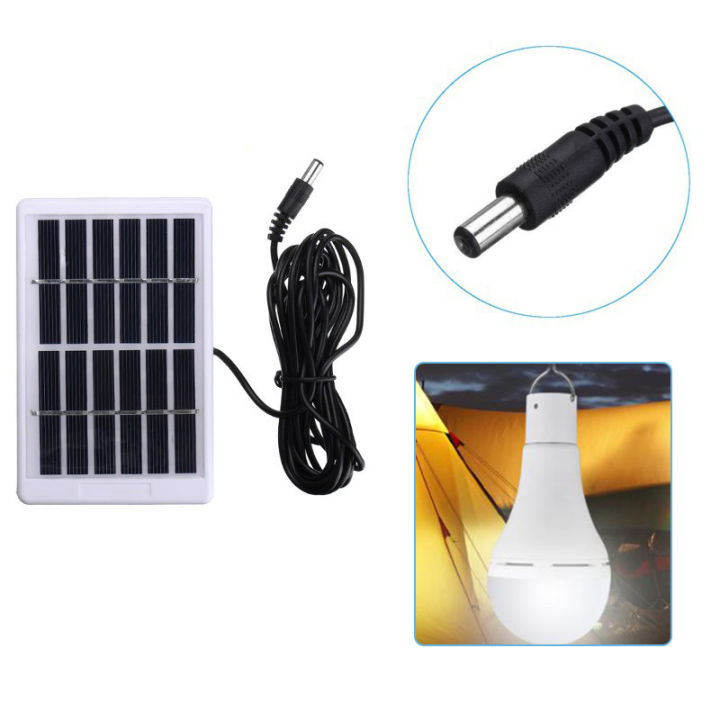 1W 6V Solar Panel 5521 DC Port Portable Polycrystalline Silicon Solar ...