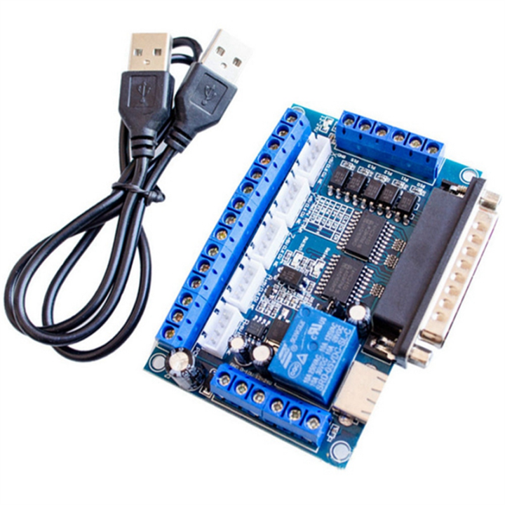 Engraving Machine Interface Board CNC 5 Axis with Optocoupler Adapter ...