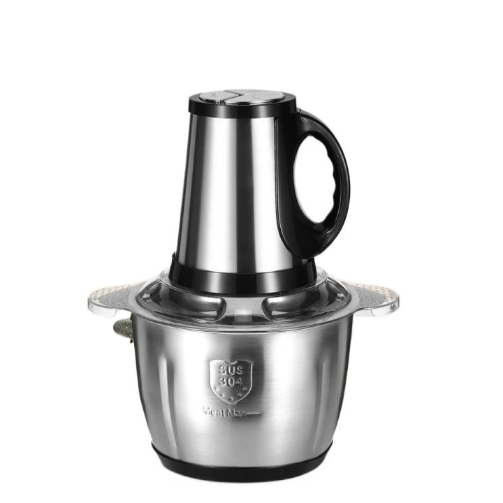 Stainless Steel Electric Chopper Meat Grinder Vegetable Chopper | Daraz.com.np