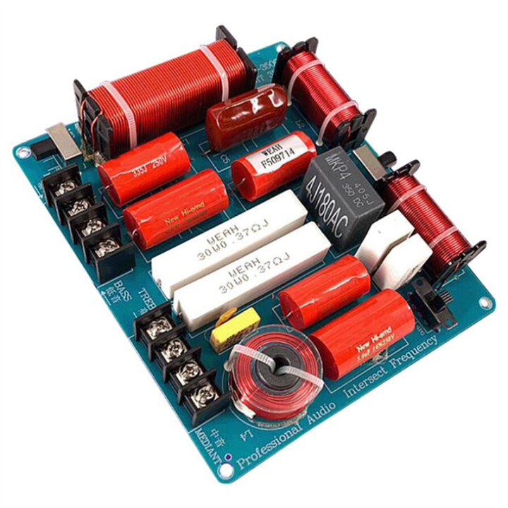 350W KTV Stage Audio Treble Mediant Bass 3 Way Crossover Divider ...