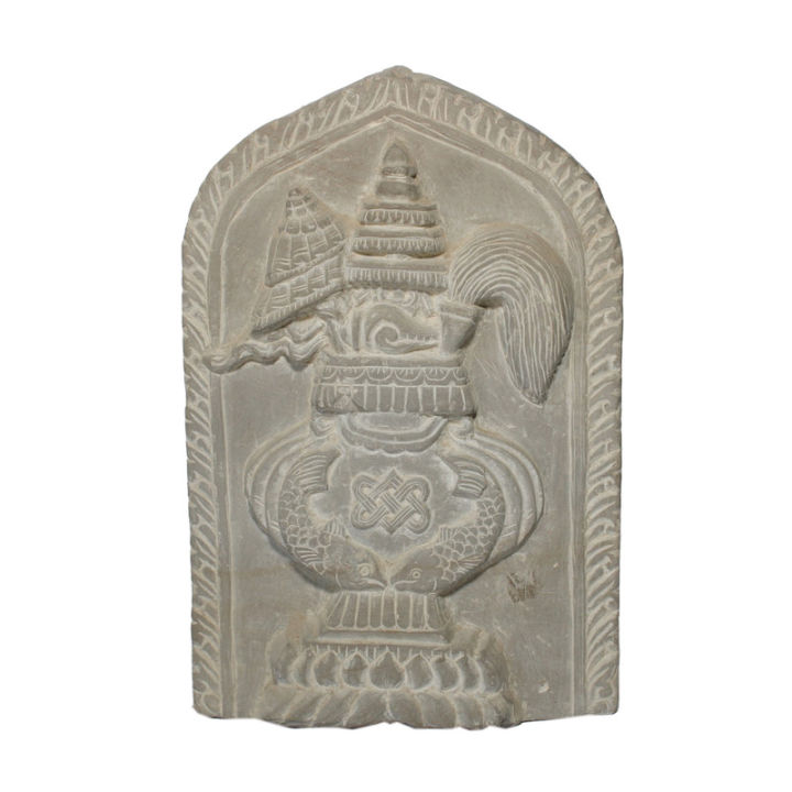 Clay Stone Purna Kalas Sculpture 12 Inches | Daraz.com.np