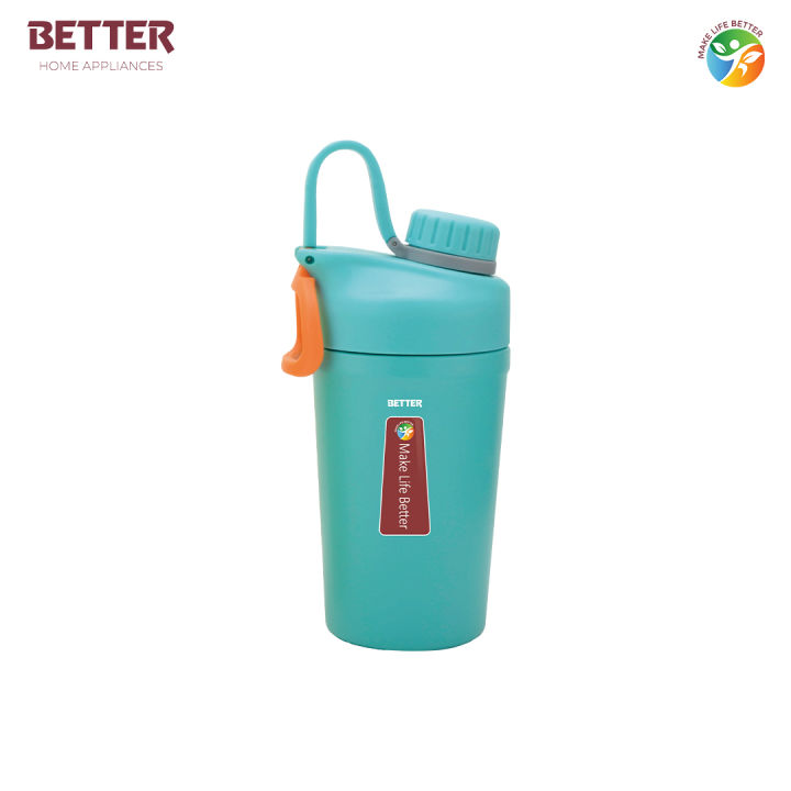 Better Mercury Sports Bottle (600 ml) Vacuum Insulated Flask - Durable ...