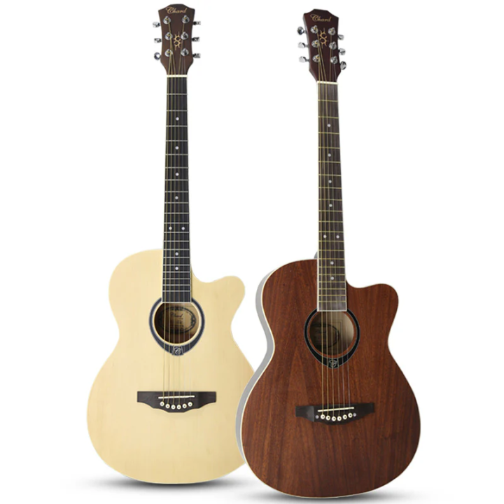 Chard Semi-Acoustic Guitar EB16Q - Wooden | Daraz.com.np