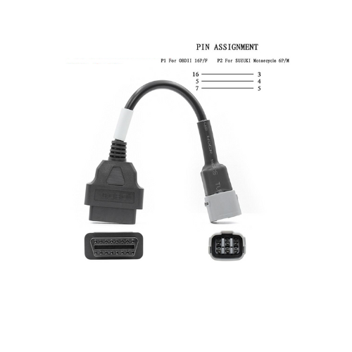One Elm327 Obd Obd2 Bike Scanner Cable Np