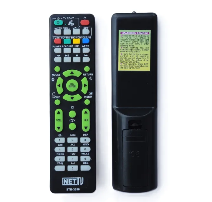 Net Tv Remote With Durable Plastic Material | Daraz.com.np