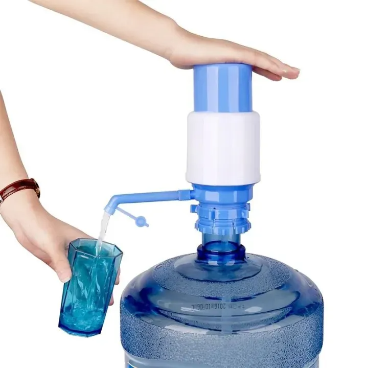 Universal Portable Manual Water Jar Pump Dispenser – Plastic Hand Press ...