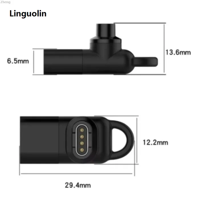 Linguolin Erunneenu 2/P Charger F Can Watch Adapter for Garmin Smart ...