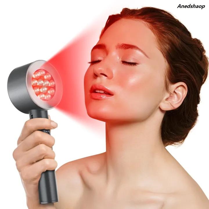 Anedshaop Red Light Therapy Infrared Lamp LED Blue Light Skin Care Anti ...