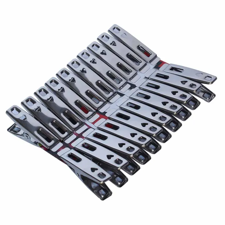 Steel Cloth Hanging Clips, 20 Pcs | Daraz.com.np