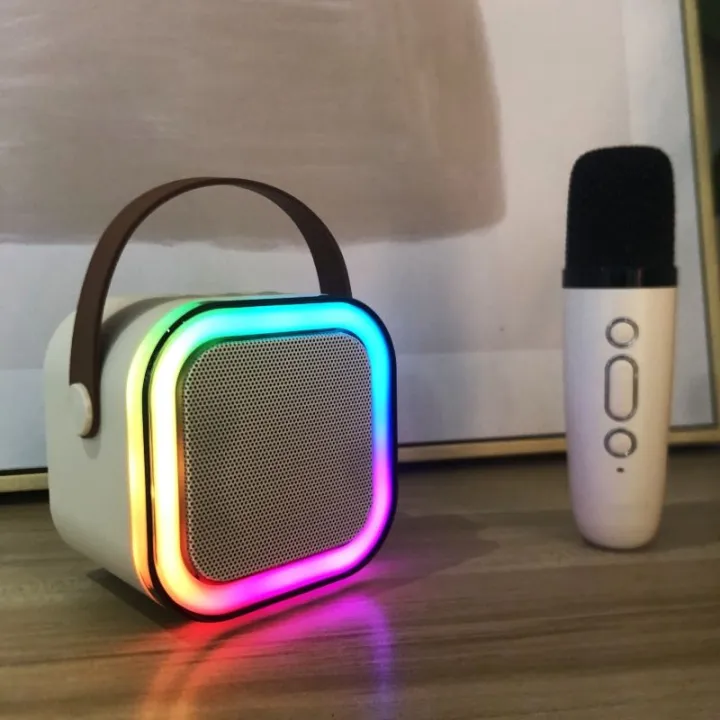 Colorful Karaoke Sound System, K12 Bluetooth Speaker With MIC | Daraz ...