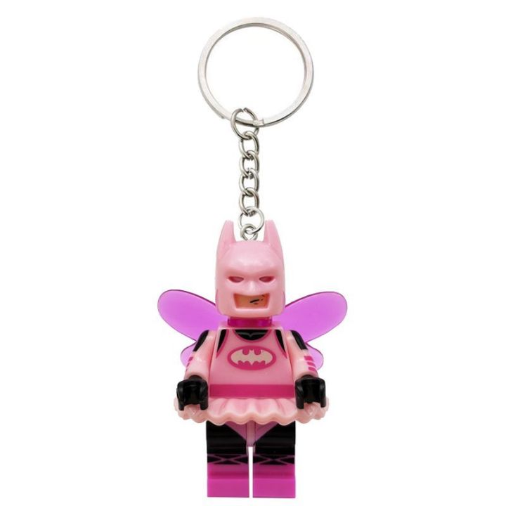 Cizzy toycop figure Compatible with Lego Keychain Batman Bat Fairy Doll ...