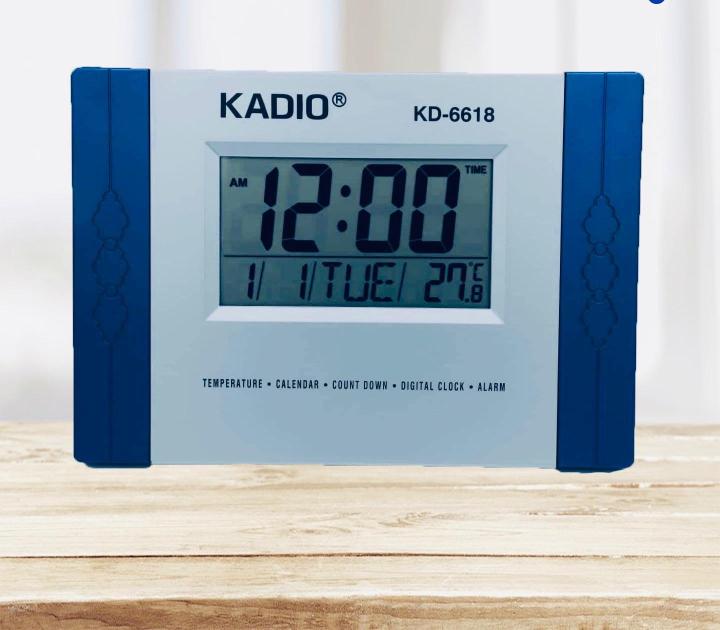KADIO Wall + Table Multifunction Digital Clock -6618 | Daraz.com.np