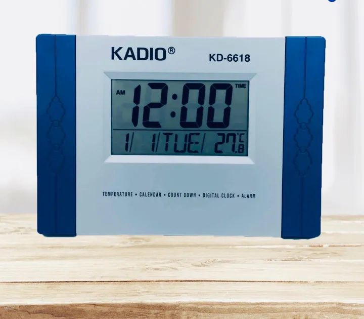 KADIO Wall + Table Multifunction Digital Clock -6618 | Daraz.com.np