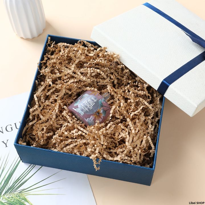 Libei SHOP100g Colorful Shred Crinkle Paper Raffia Shredded Confetti ...