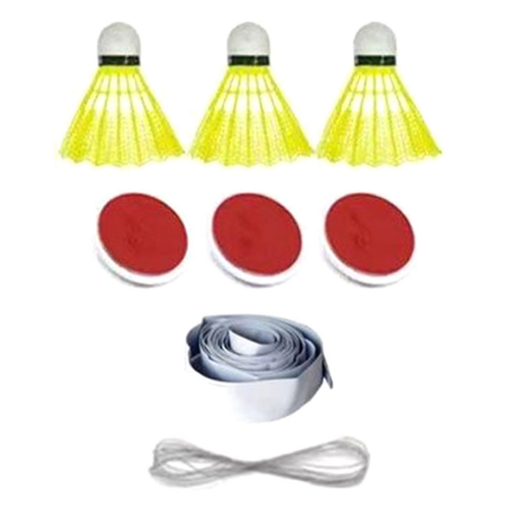 Popular Selfstudy Badminton Trainer Kit Telescopic Rod Rebound Practice ...