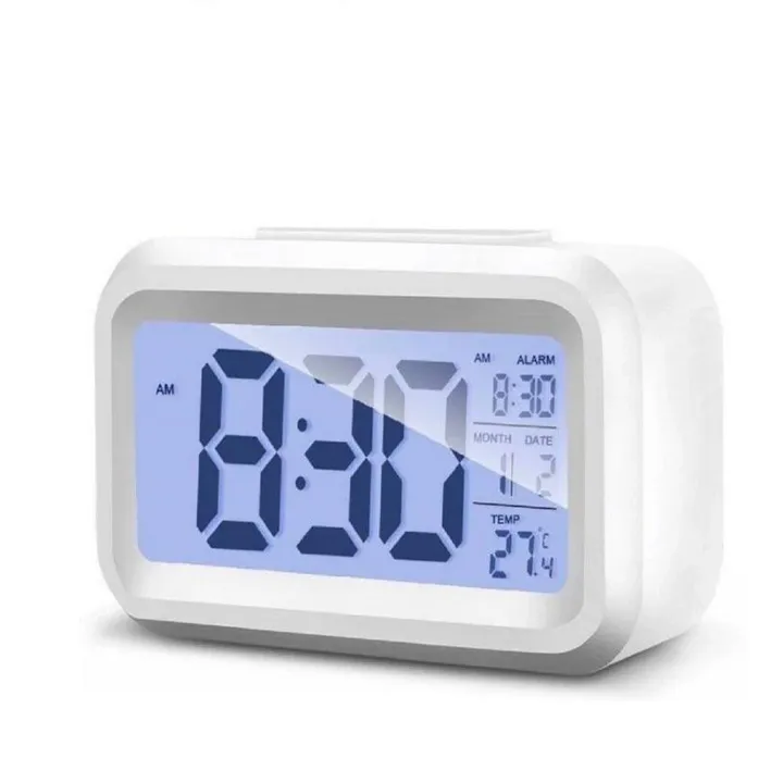 White Digital Clock | Daraz.com.np