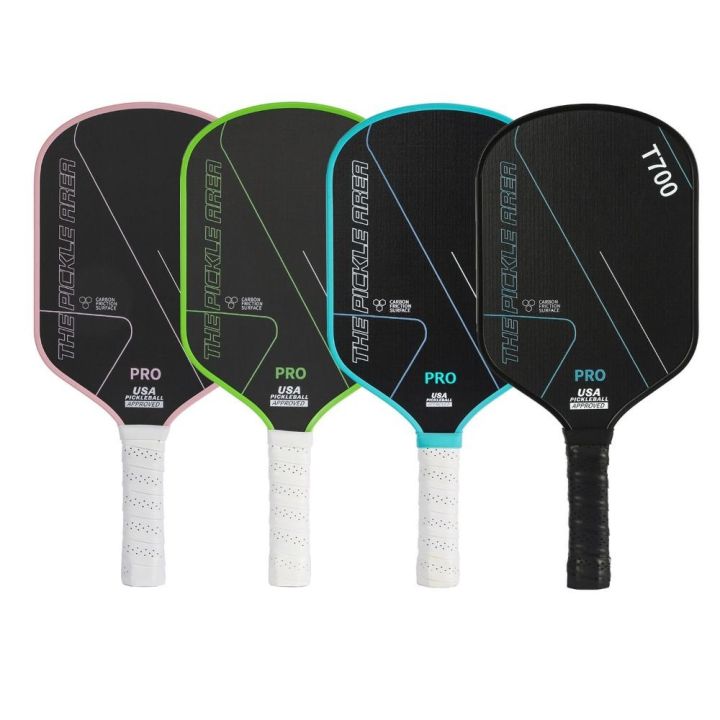 Durable T700 Pickleball Paddle Carbon Fiber 16MM Pickleball Rackets Set ...