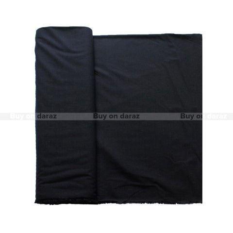 Dark Blue Suit Cloth Unstitched Fabric - 2 Meter | Daraz.com.np