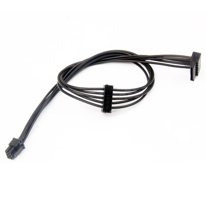【New release】High Quality Mini 6Pin 6-Pin to Dual SATA SSD Power Cable ...