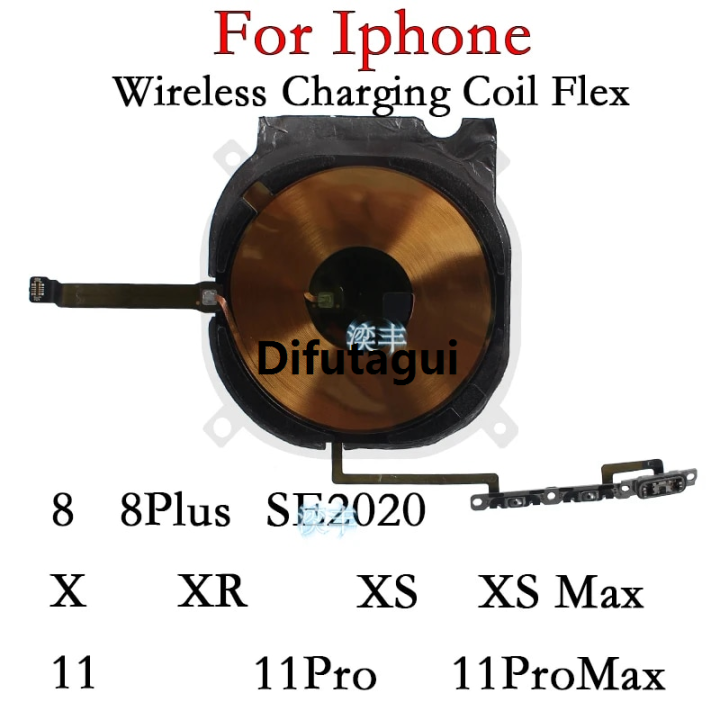 Difutagui NFC Coil with Volume for IPhone 8 X XR XS 11 Pro Max SE 2020 ...