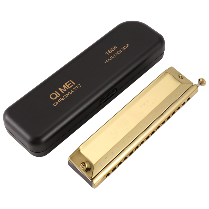 Chromatic Harmonica 16 Hole 64 Tone Mouth Organ Instrumentos | Daraz.com.np
