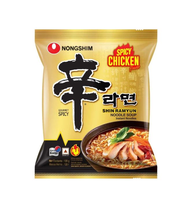 NONGSHIM Shin Ramyun Spicy Chicken Noodle 120 Gm | Daraz.com.np