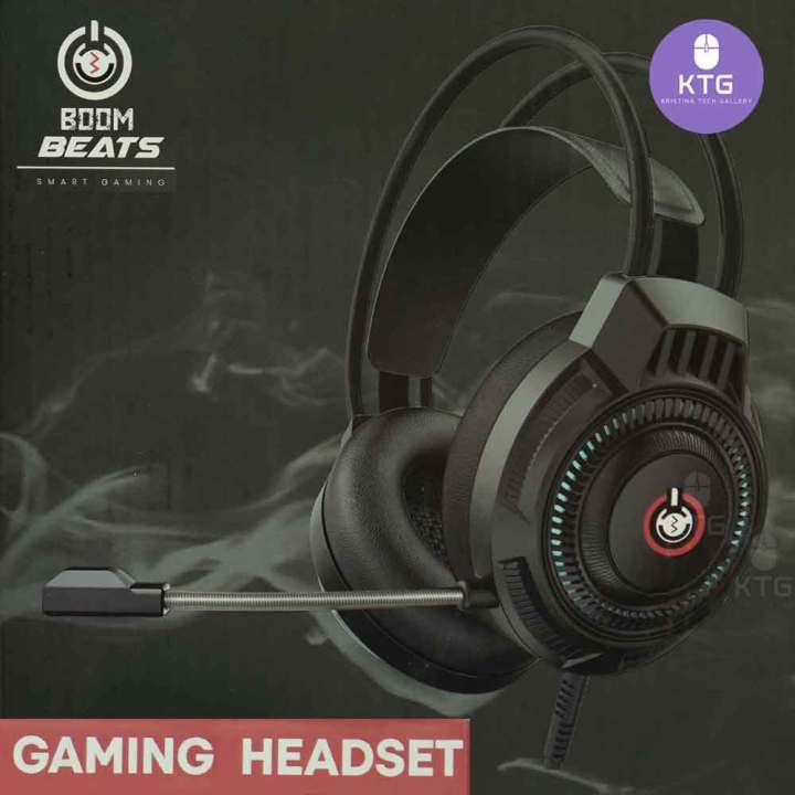 Boom Beats GM 6 Wired Gaming Headset with Microphone and Volume Control ...
