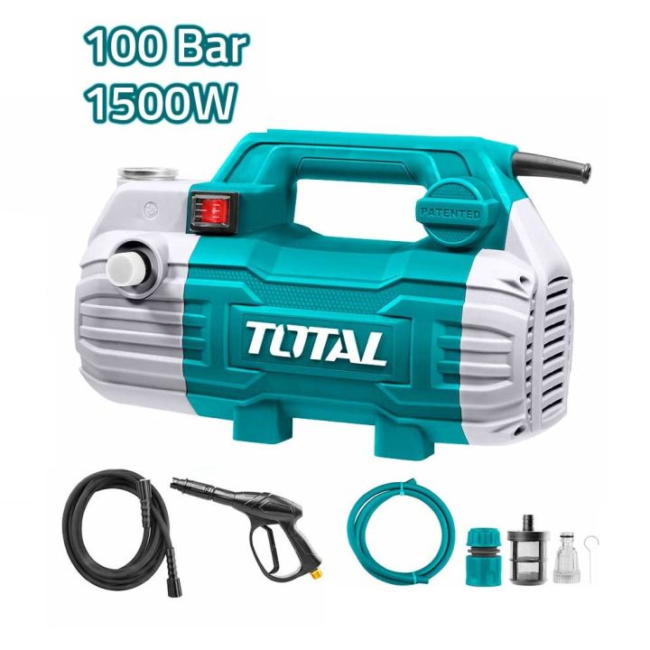 TOTAL High Pressure Washer 1500W With Induction Machine For Car Or Bike | Daraz.com.np