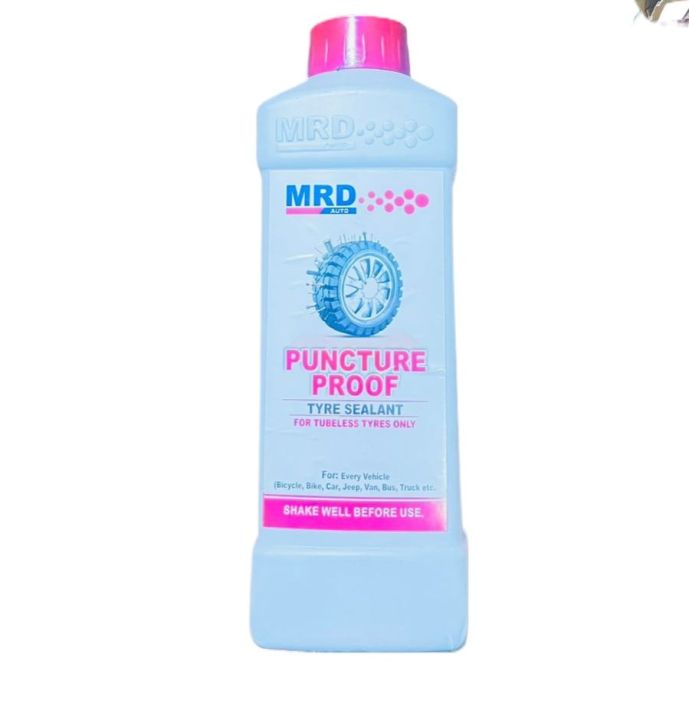 MRD White Tubeless Tyre Sealant 1000ML – Anti-Puncture Liquid for Bikes ...