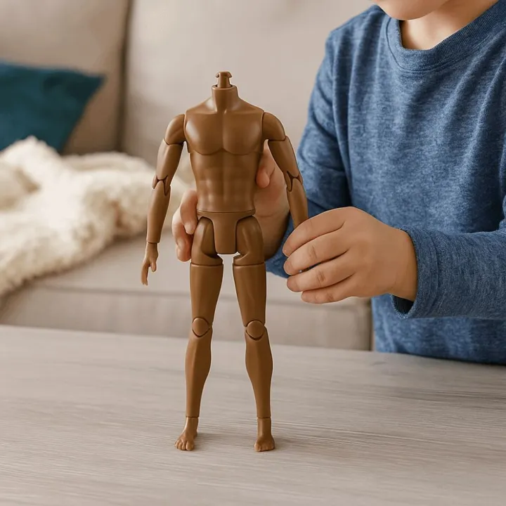 For Children Multi-Joints /6 Action Figure 26cm Height 22 Joint Male ...