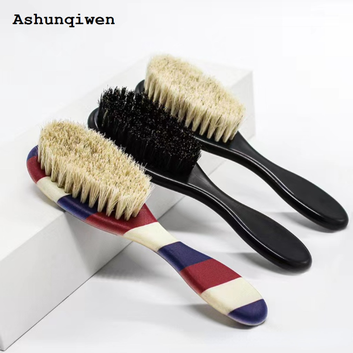 Ashunqiwen New Professional Barber Shaving Beard Brush Removal Neck ...