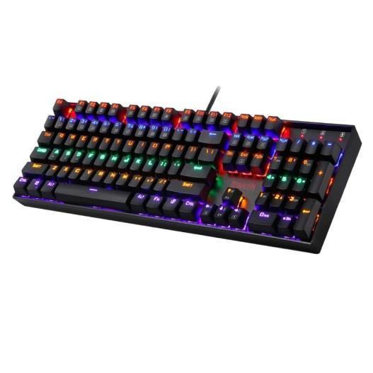 Redragon K551 Mechanical Gaming Keyboards RGB LED Rainbow Backlit Wired ...