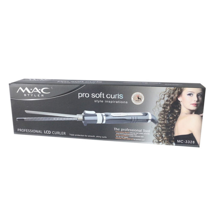 Mac Styler Pro Soft LCD Curler 250W | Daraz.com.np