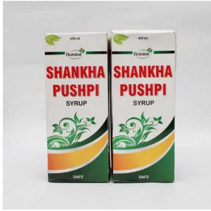 Set Of 2 Bhaskar Shankha Pushpi Syrup 450 +450ml | Daraz.com.np